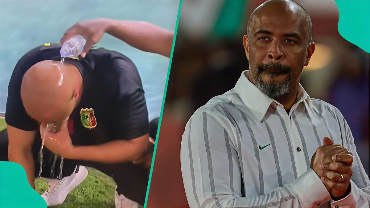 Eric Chelle finally explains why they kept pouring water on his head ...