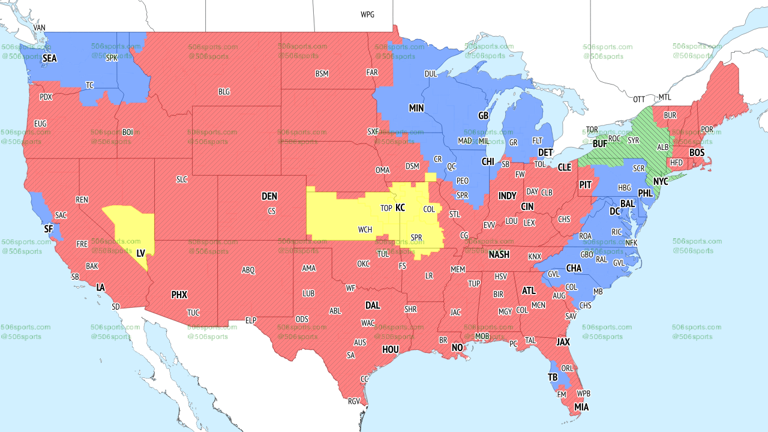 NFL Week 18 coverage maps: Which games are Fox, CBS broadcasting?
