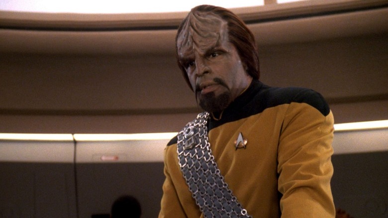 Star Trek's Michael Dorn questioned the direction of one Klingon design