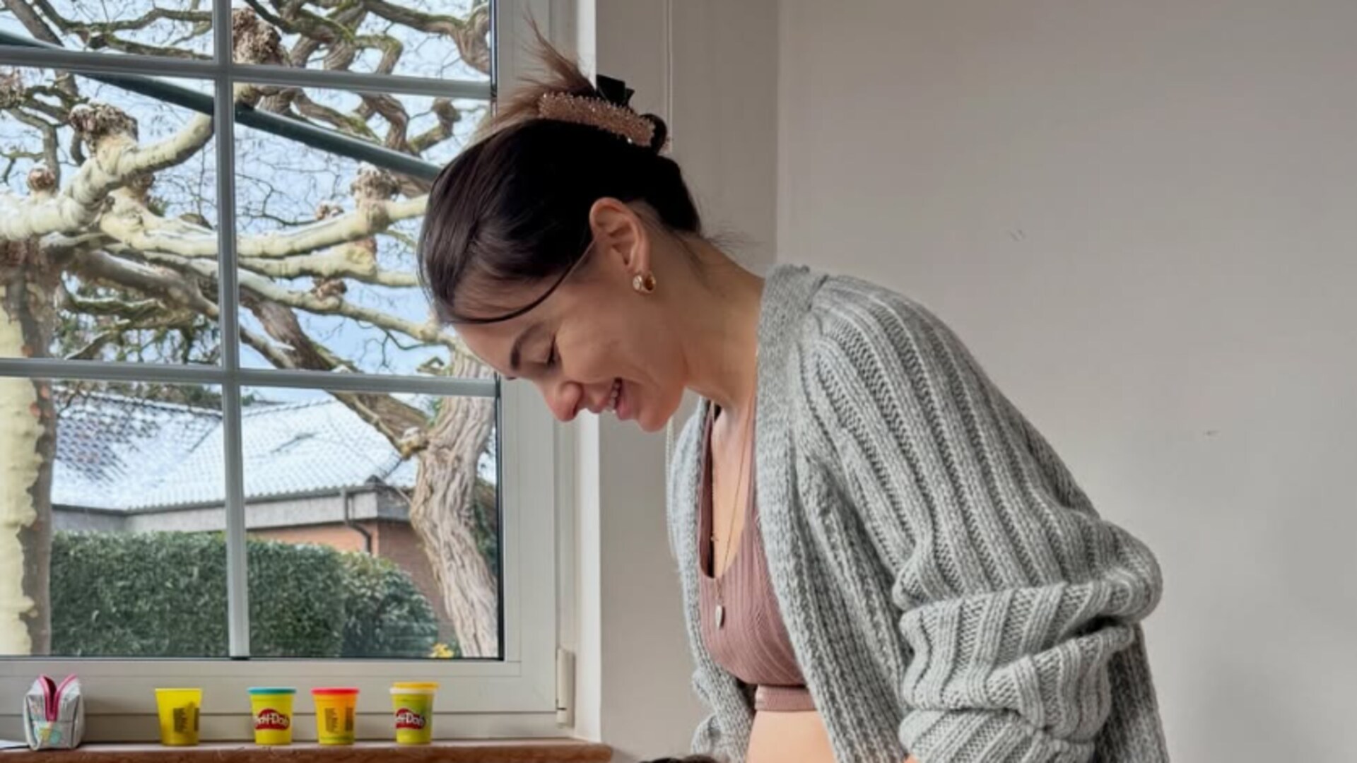 Tochter Stella bringt Renata Lusin mit liebevoller Geste fast zum ...