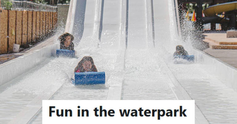 Mom watches another parent take a pool game advantage, so she slows her ...
