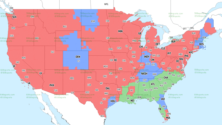 2026 NFL coverage map, week 18: What game is on in your area Sunday?