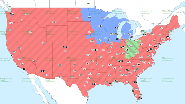 NFL Week 18 coverage maps: Which games are Fox, CBS broadcasting?