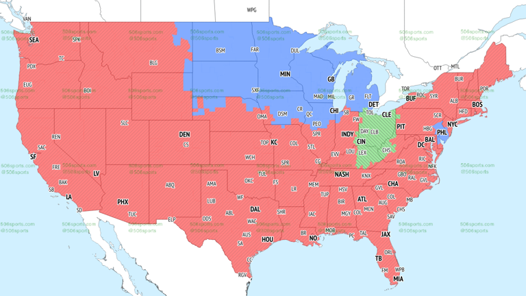 2026 NFL coverage map, week 18: What game is on in your area Sunday?