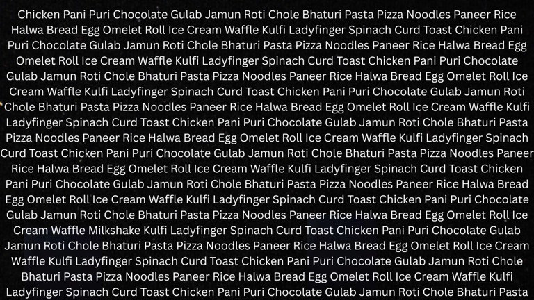 Optical illusion: Spot the odd food item out! You only have 10 seconds