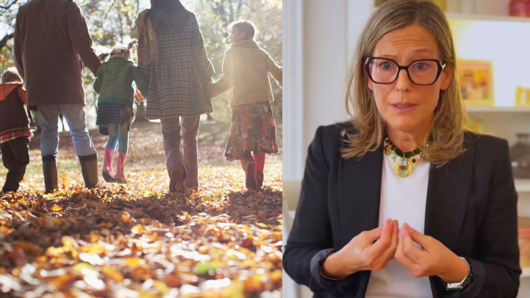Berta, madre de 10 hijos, sobre su familia numerosa: "La gente cree que ...