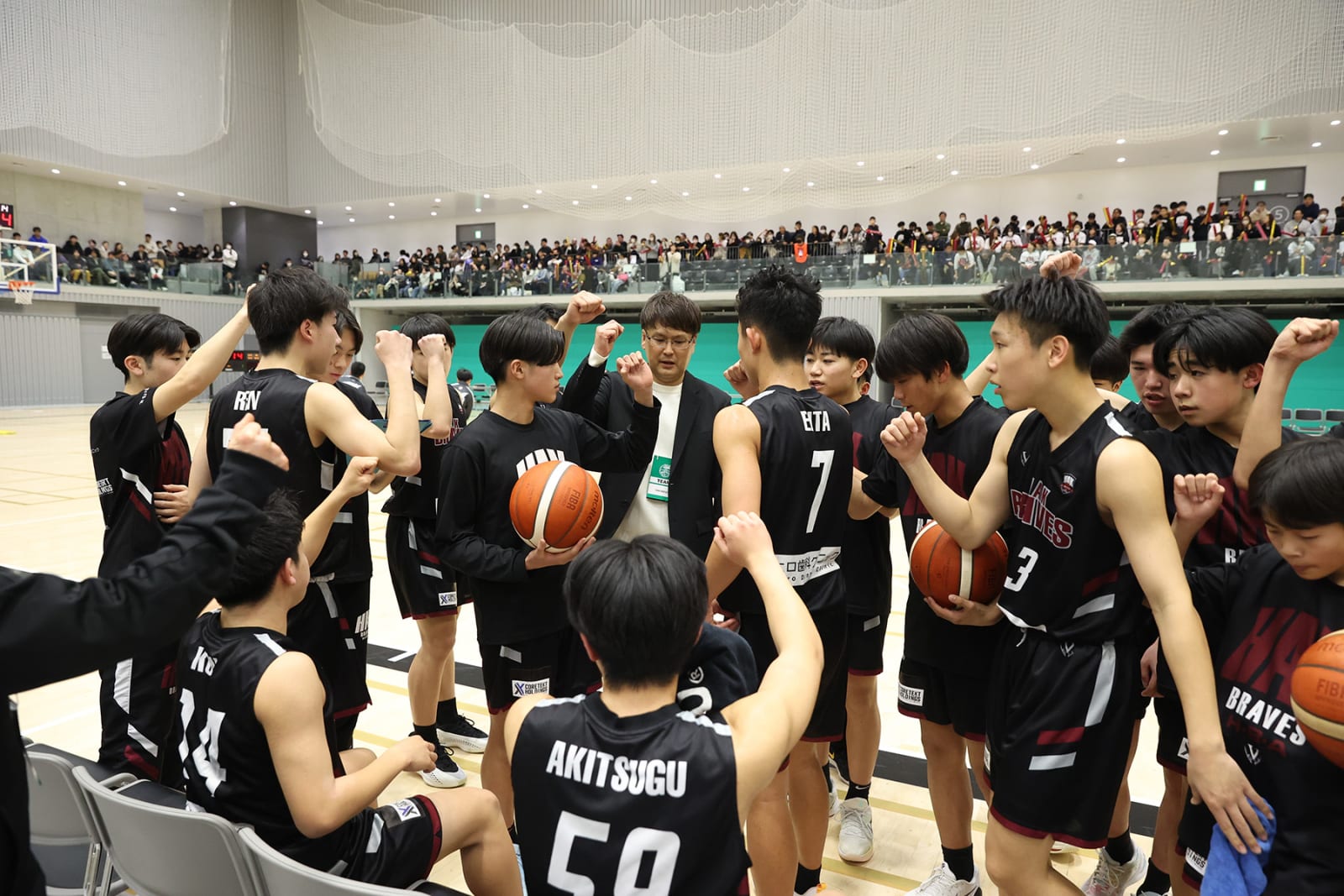 茨城HAK BRAVESが2回戦進出、2Pシュート5割超を記録[Jr.ウインターカップ]