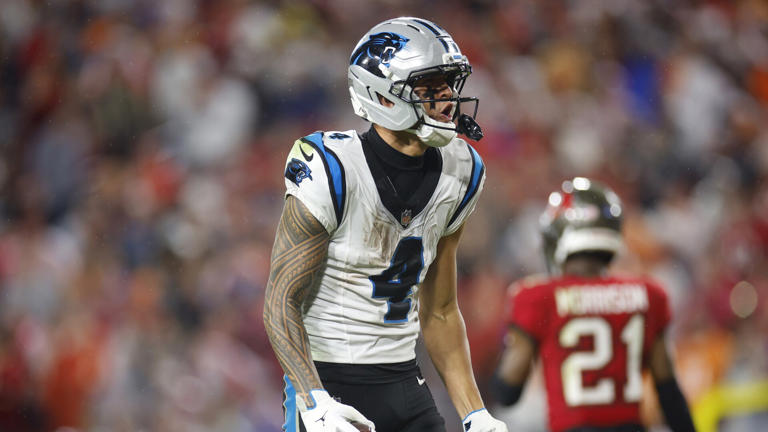 Brad Allen: Tetairoa McMillan "created separation more than one yard ...