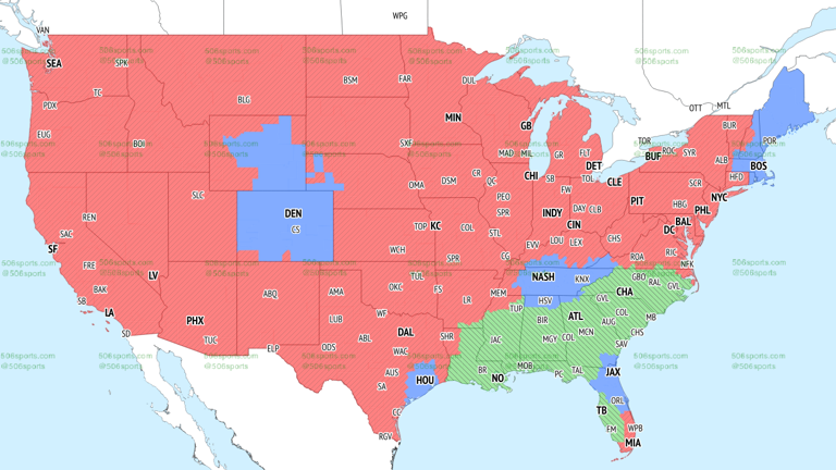 NFL Week 18 coverage maps: Which games are Fox, CBS broadcasting?