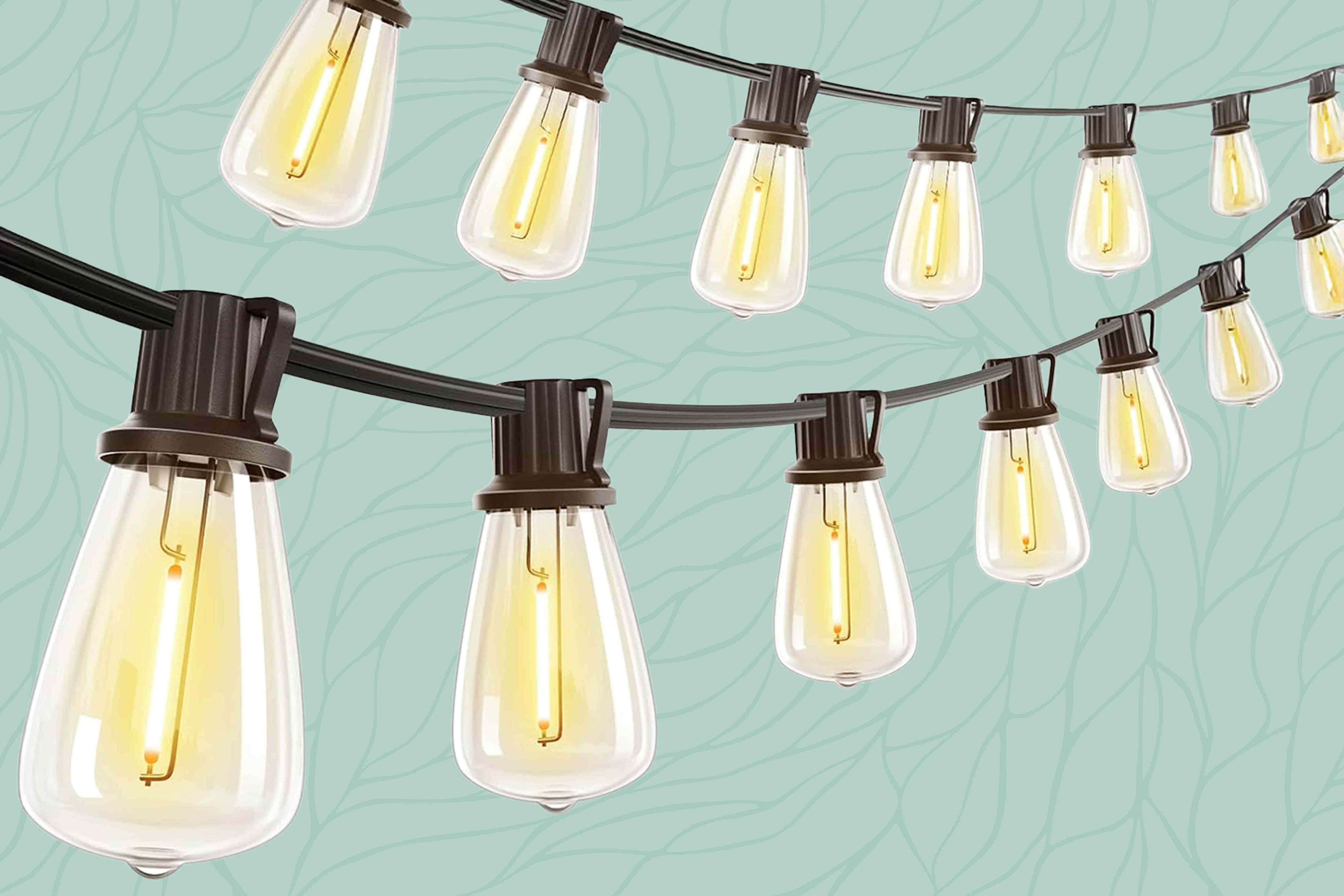 Amazon's outdoor solar lights sale includes string lights, lanterns ...