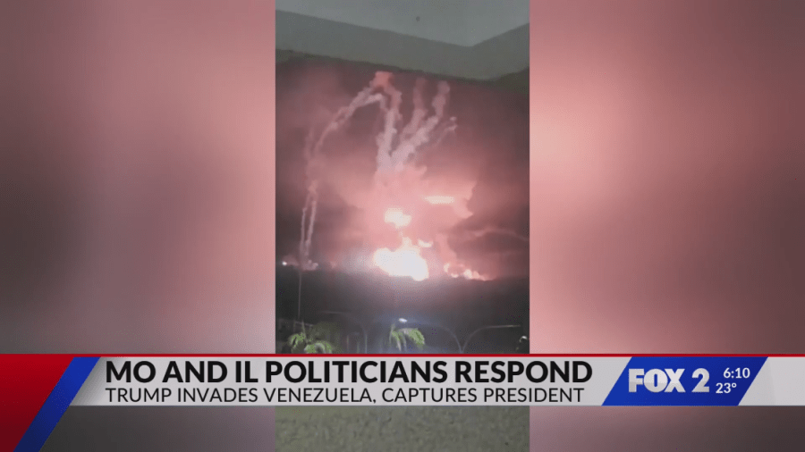 Trump’s move on Maduro divides Missouri and Illinois leaders