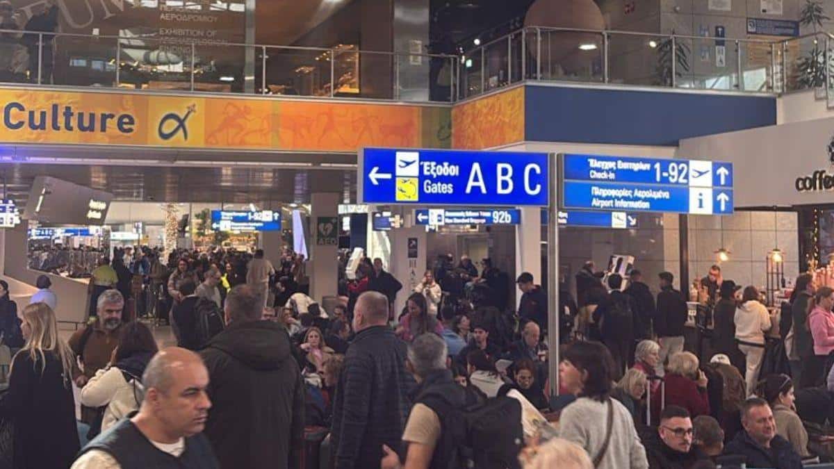 Radio frequency glitch shuts Greek airspace, passengers stranded ...