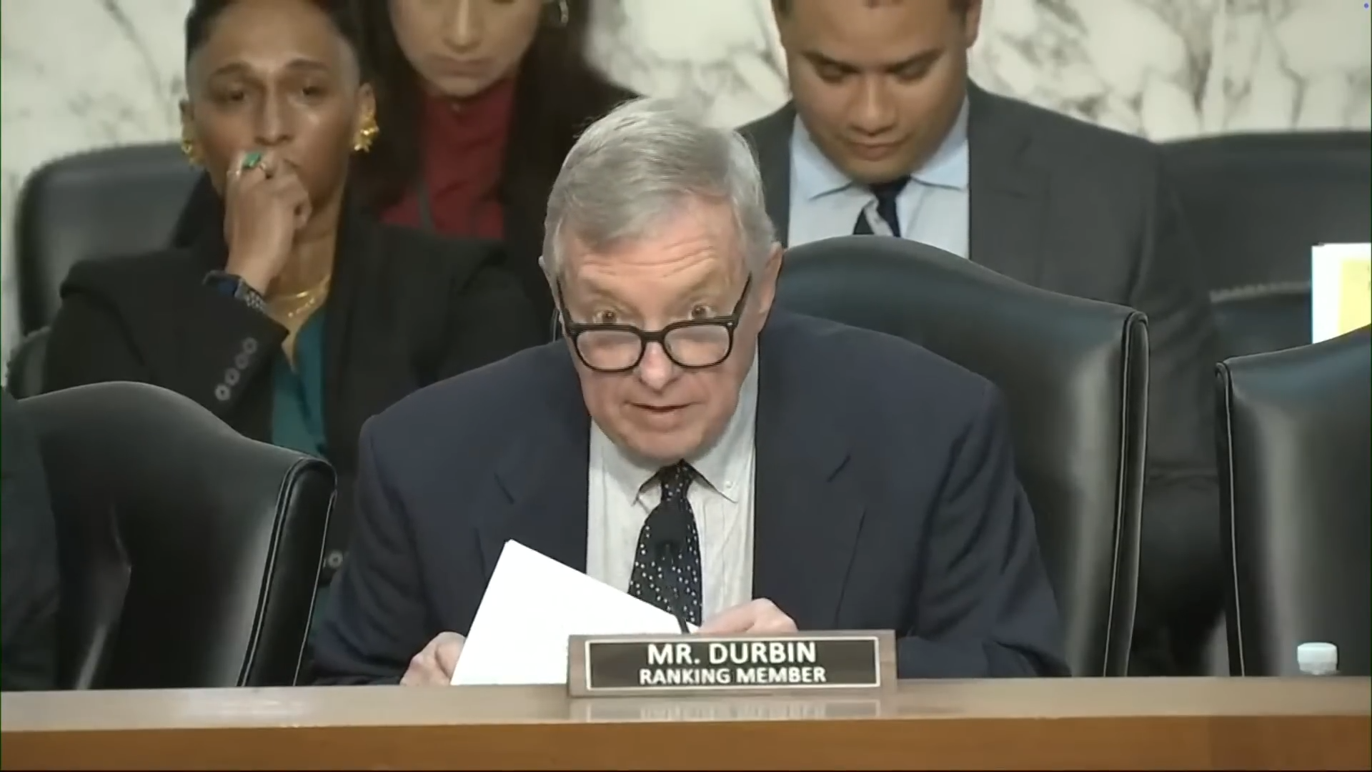 'Can you answer the question?': Dick Durbin snaps, gets fed up with ...