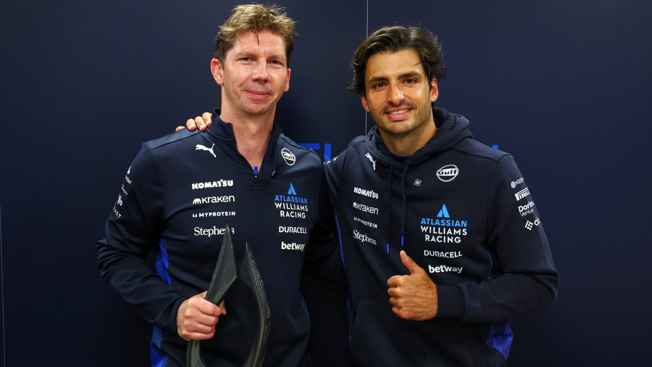 Las tres cualidades de Sainz que han sorprendido a Williams: "No lo ...