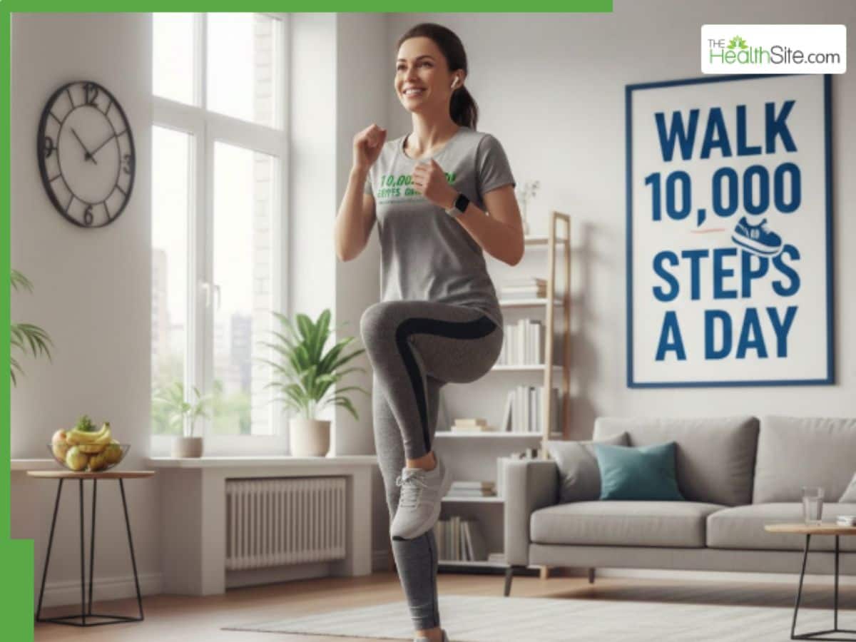 No gym, no outdoors: How to walk 10,000 steps a day at home and stick ...