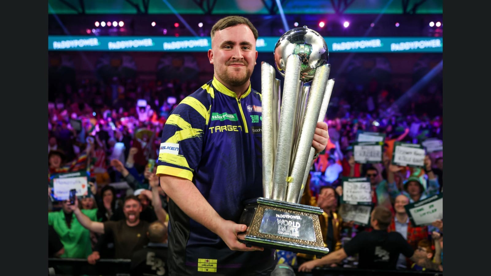 Luke Littler clinches back-to-back world darts titles after sensational ...