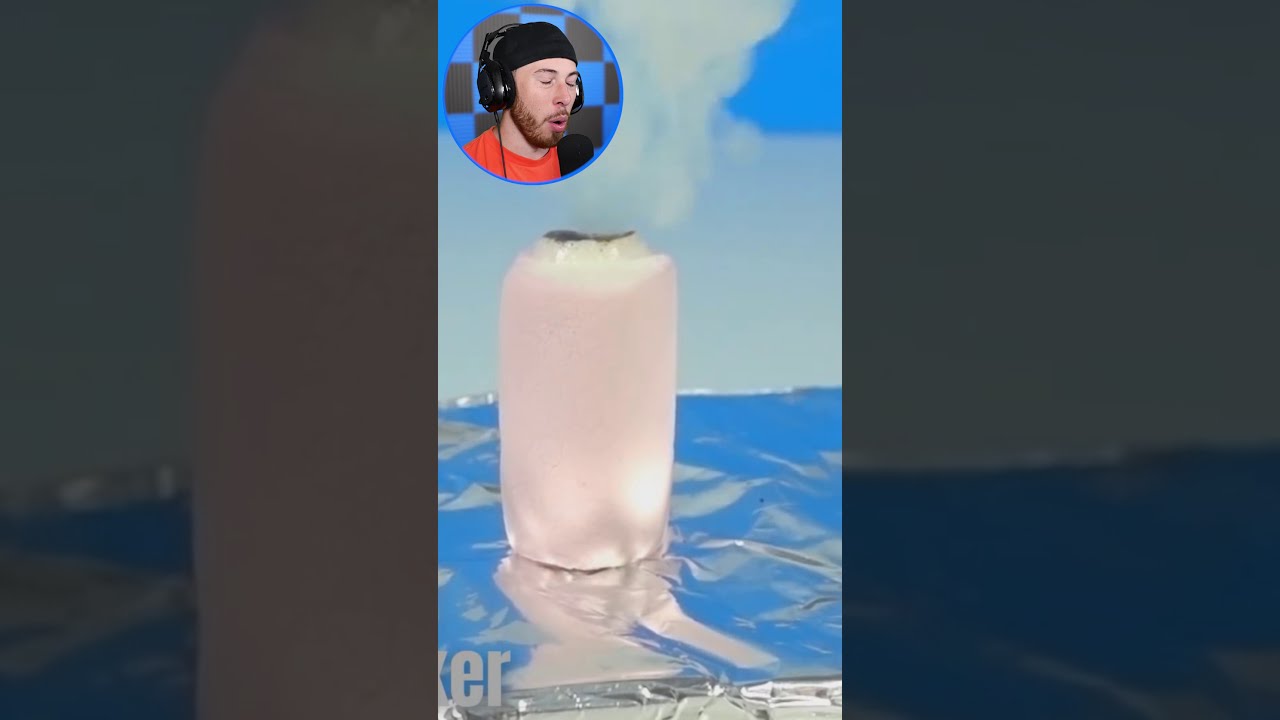 Mini 1000-degree ball experiments with a toasted marshmallow