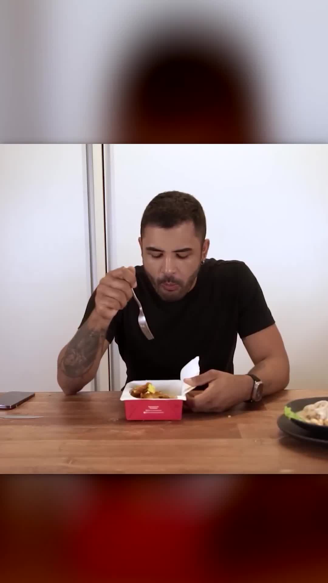 Provei a melhor comida peruana do aplicativo