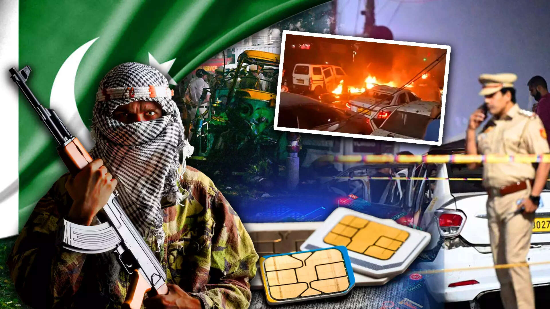 Probe reveals Red Fort blast module used 'ghost' SIM cards for ...
