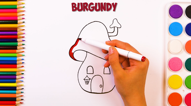 Explore Color Name learning Through Drawings