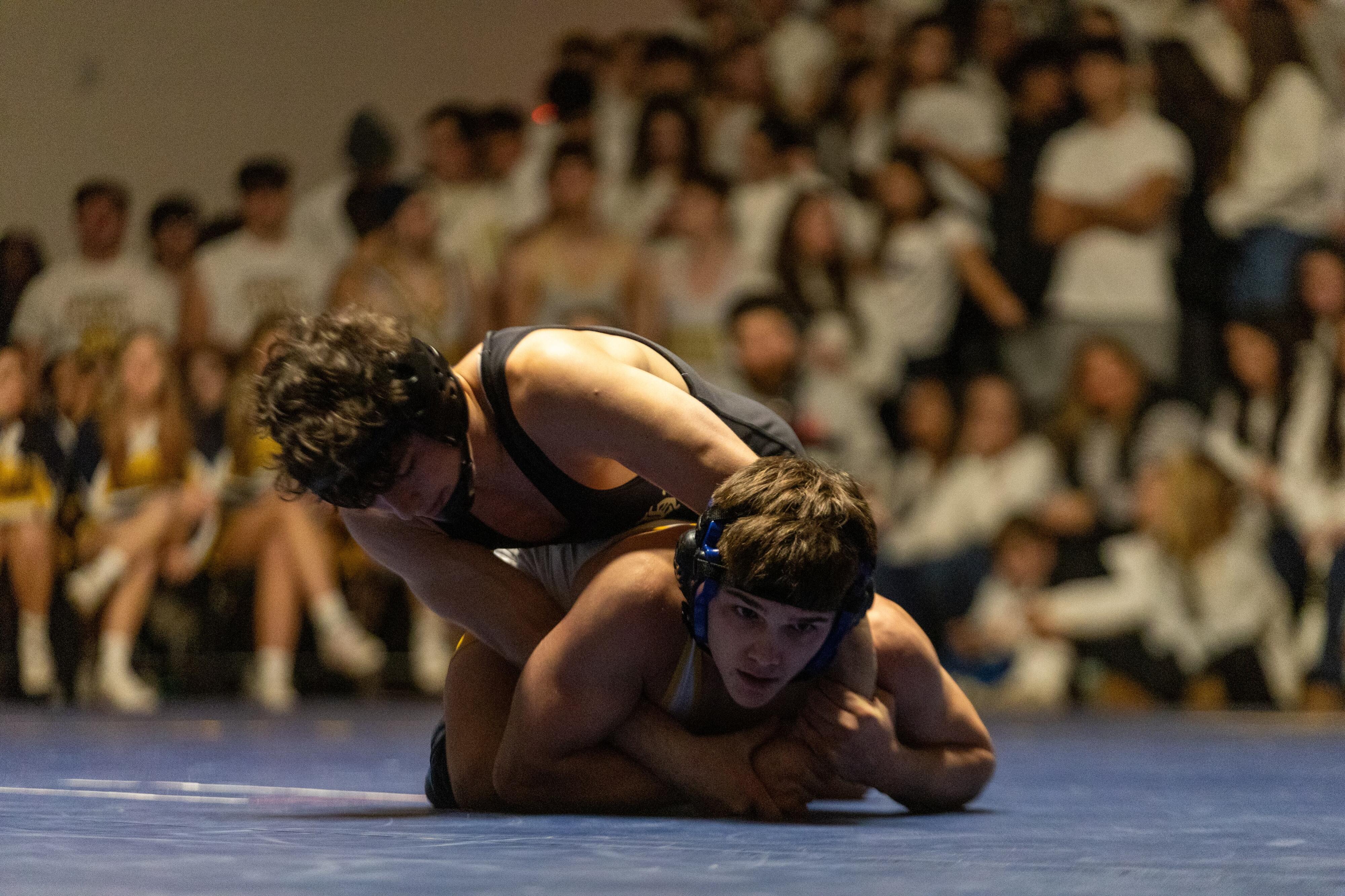 Becahi wrestling gets 4 straight pins to knock off Notre Dame-Green Pond