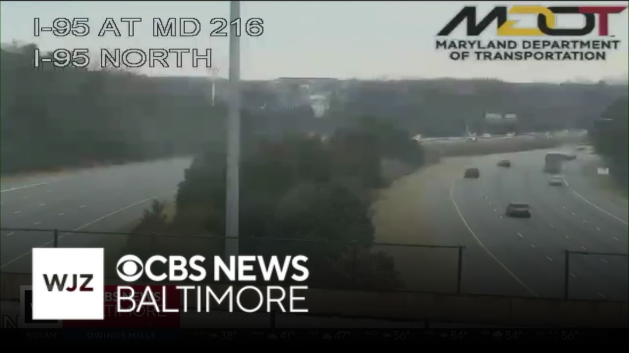 Howard County crash shuts down I-95 South just past Exit 35