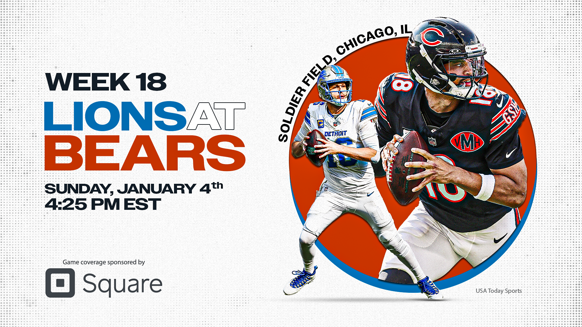 Bears vs. Lions live updates: NFL Week 18 game score, highlights