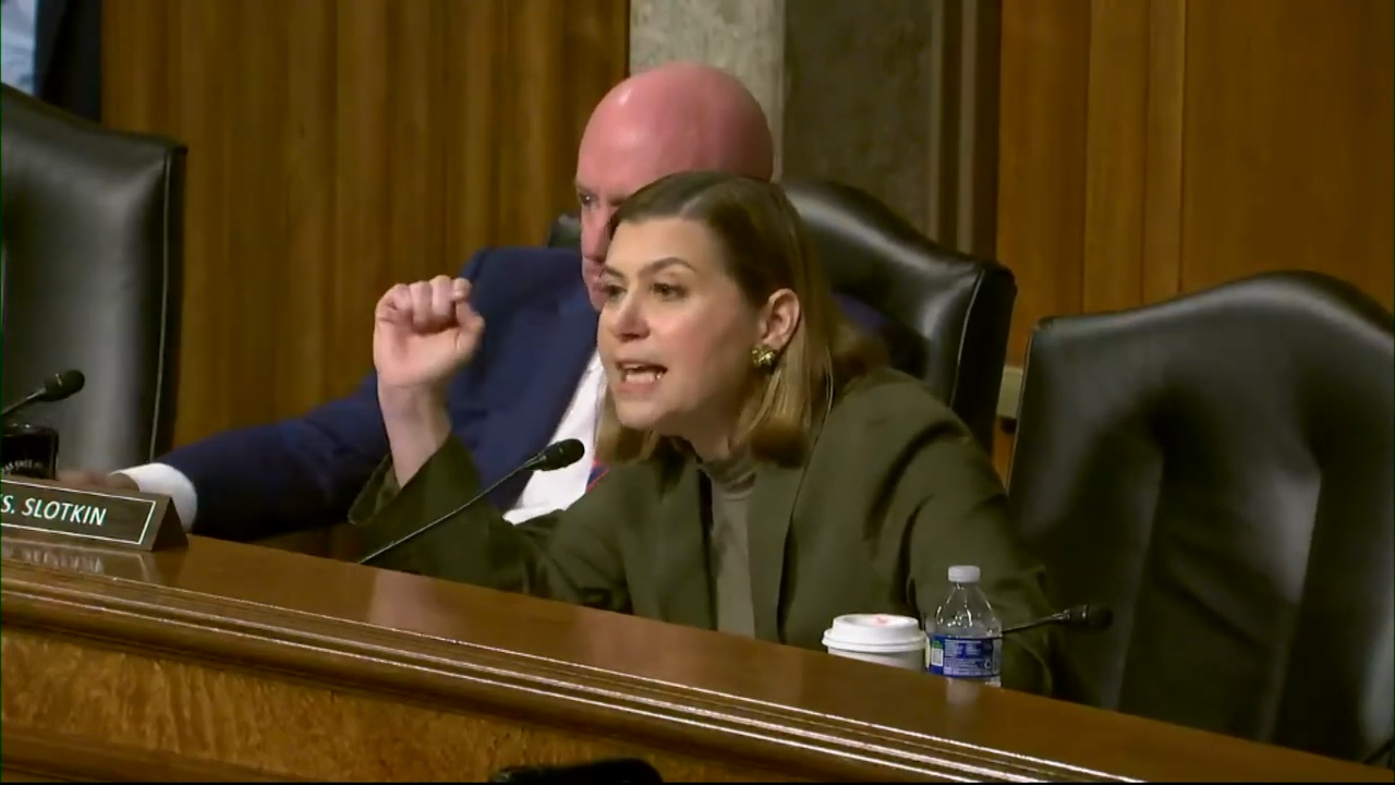 'I'm asking a question, don't laugh': Elissa Slotkin calls out Pete ...