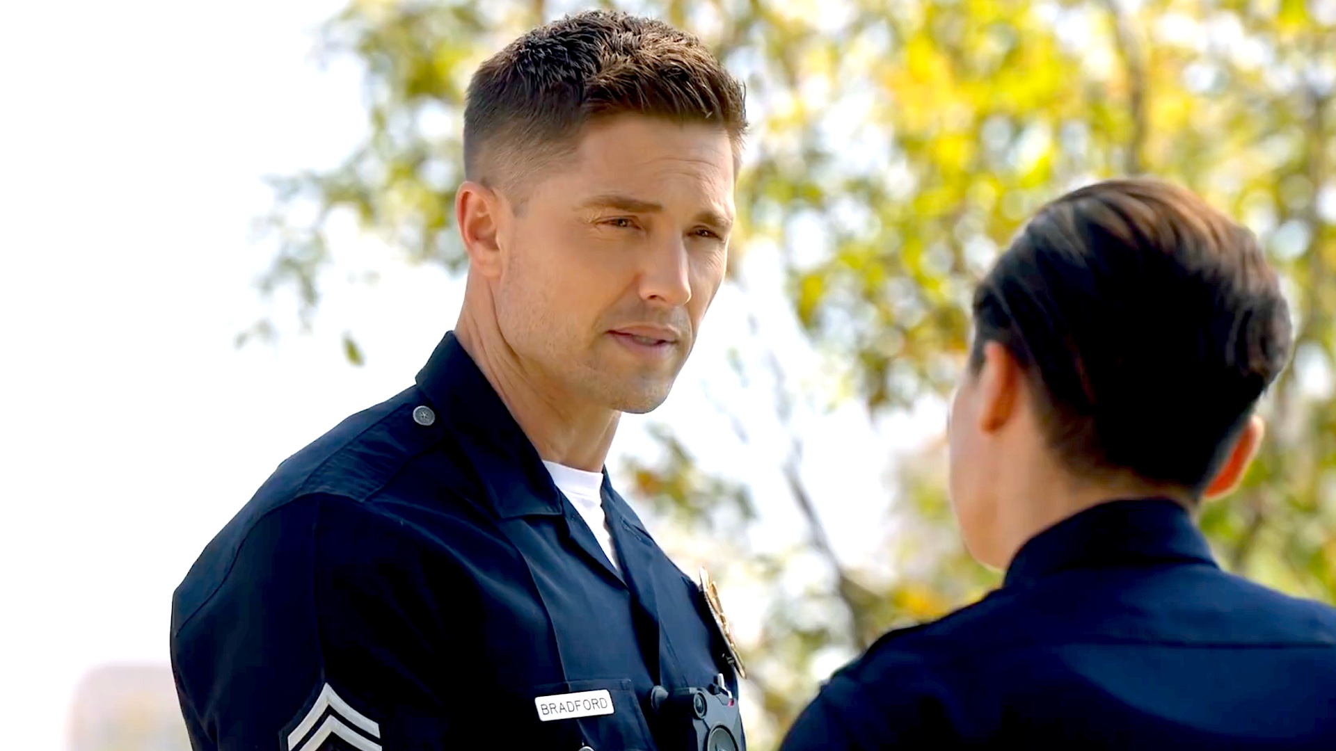 Tim Bradford teaches a different kind of lesson on The Rookie