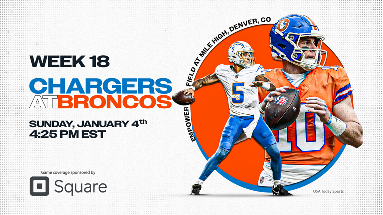 What TV channel is Chargers vs. Broncos on today? Time, TV schedule