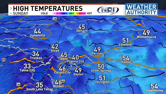 Soggy Sunday: Valley rain and heavy mountain snow expected as storm ...