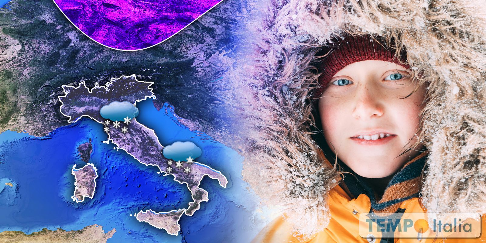 6-8 gennaio: tutto pronto per il ciclone polare e la neve a livello del ...