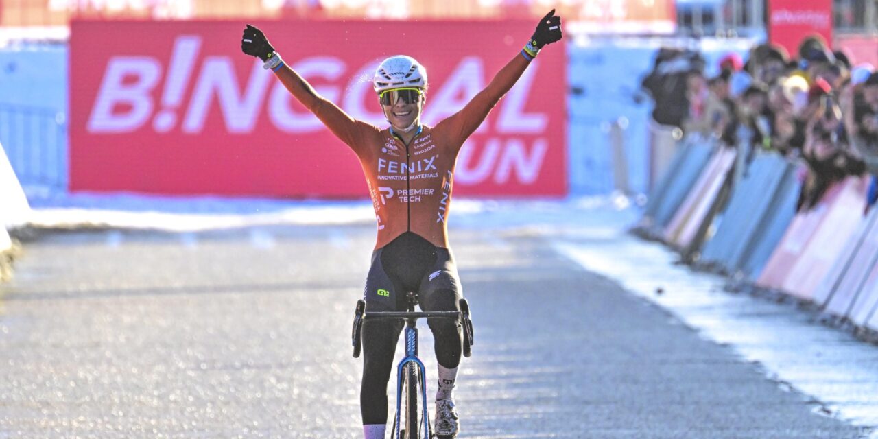 Ceylin Alvarado doorbreekt zegereeks Lucinda Brand na sneeuwcross vol ...