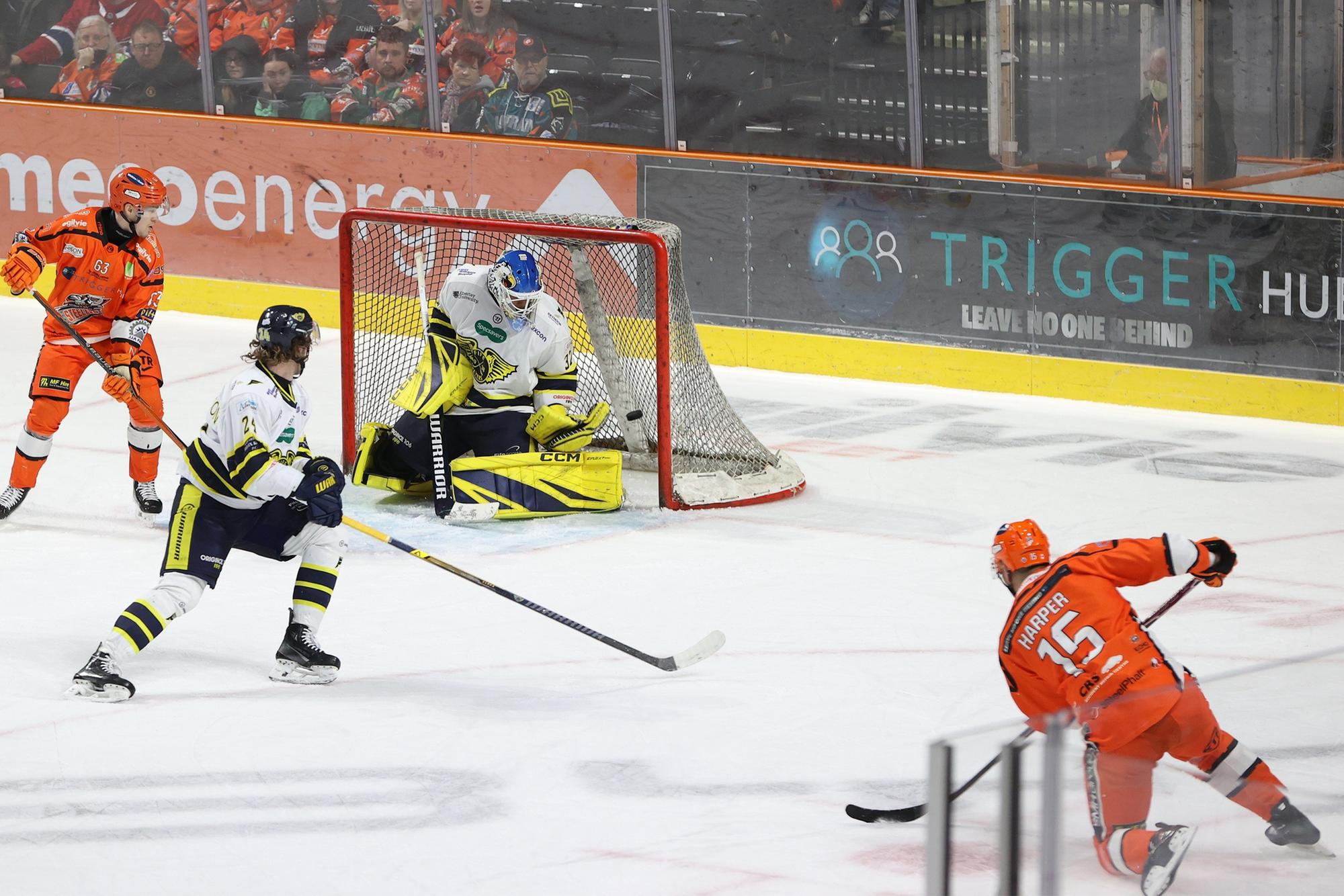 Sheffield Steelers 4 Fife Flyers 1: Stephen Harper in at the double as ...