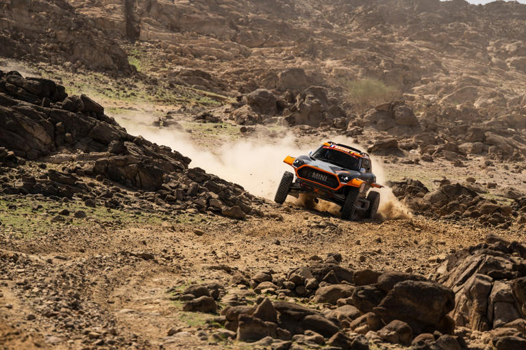 Dakar 2026, stage 1: Mini snatches win from Ford as Ekstrom drops back