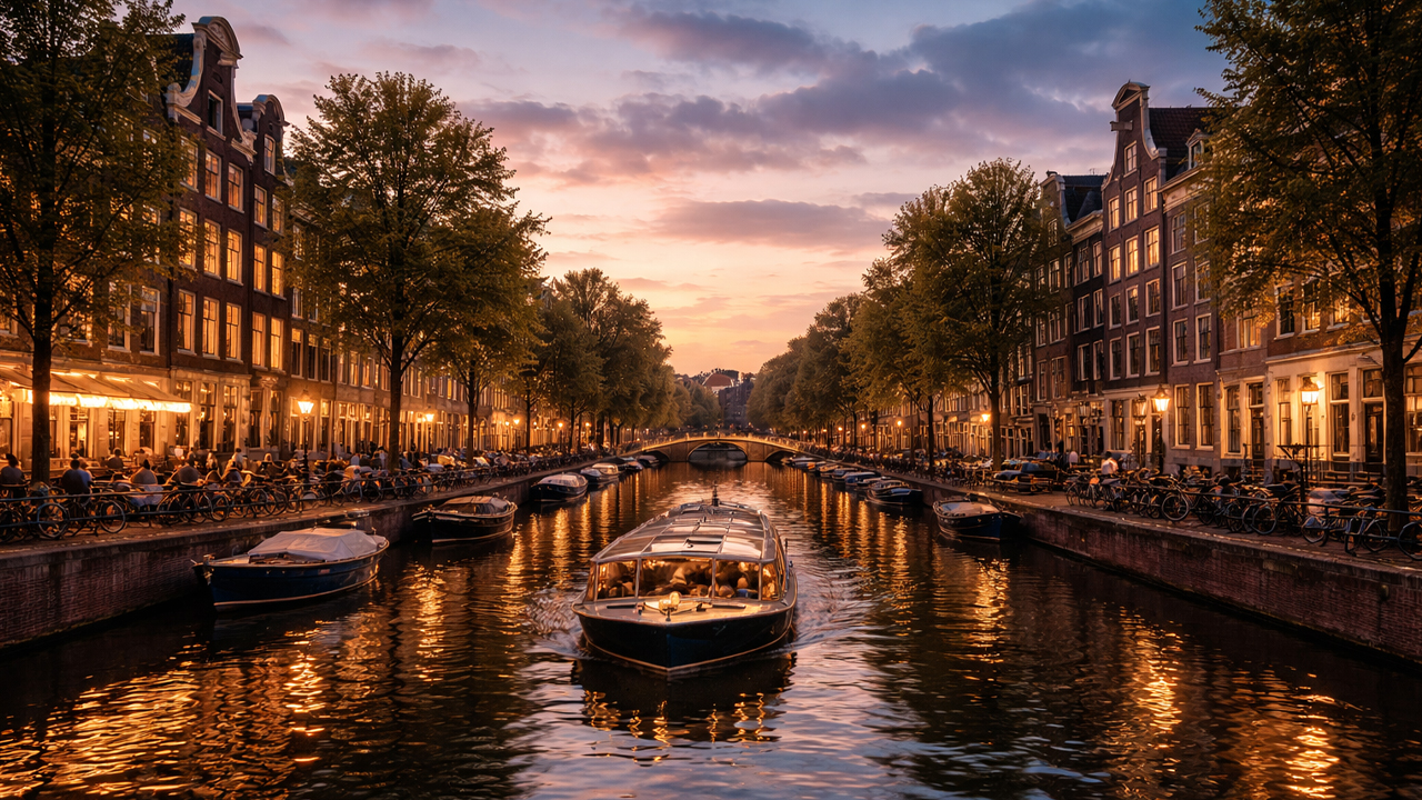 Waarom is Amsterdam ’s avonds zo betoverend?
