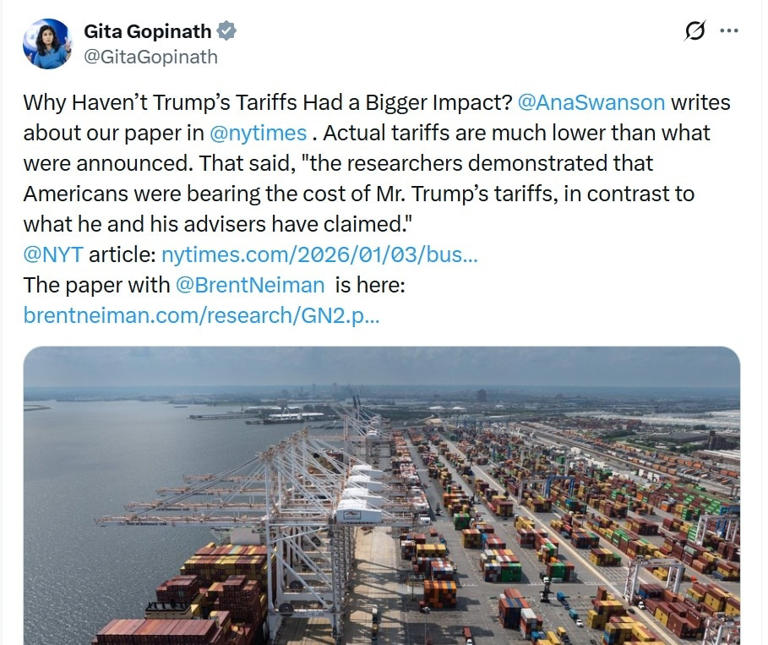 'Not as high as announced': Top economists explain why Trump's tariffs ...