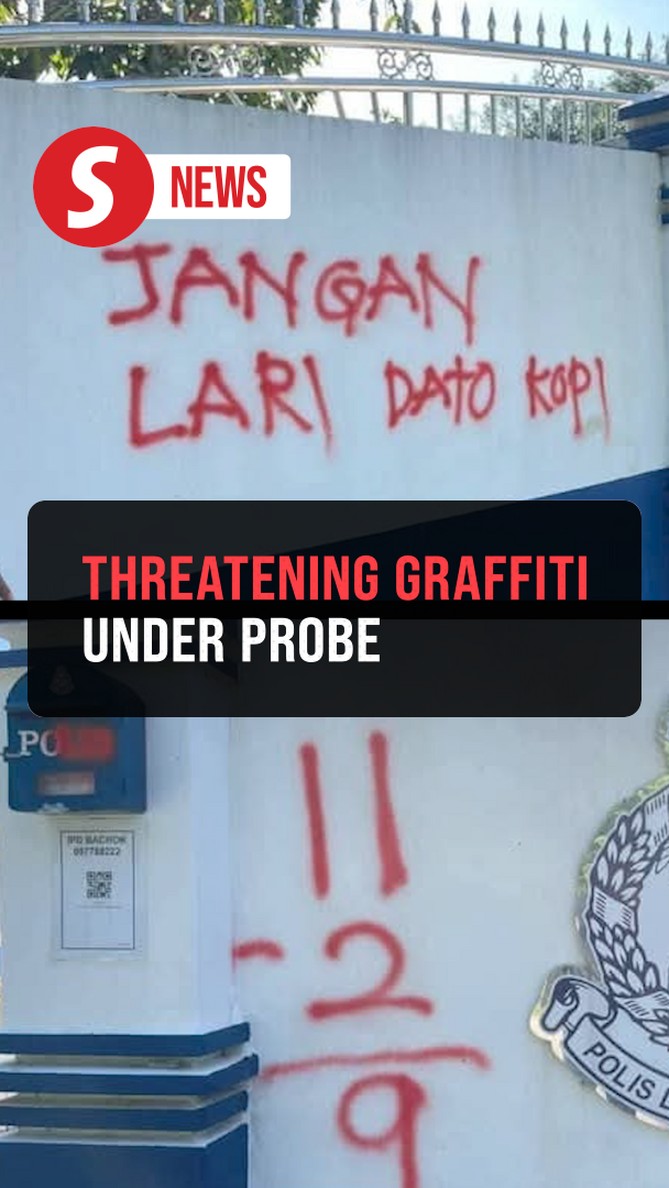 Kelantan police set up task force to probe threatening graffiti at ...