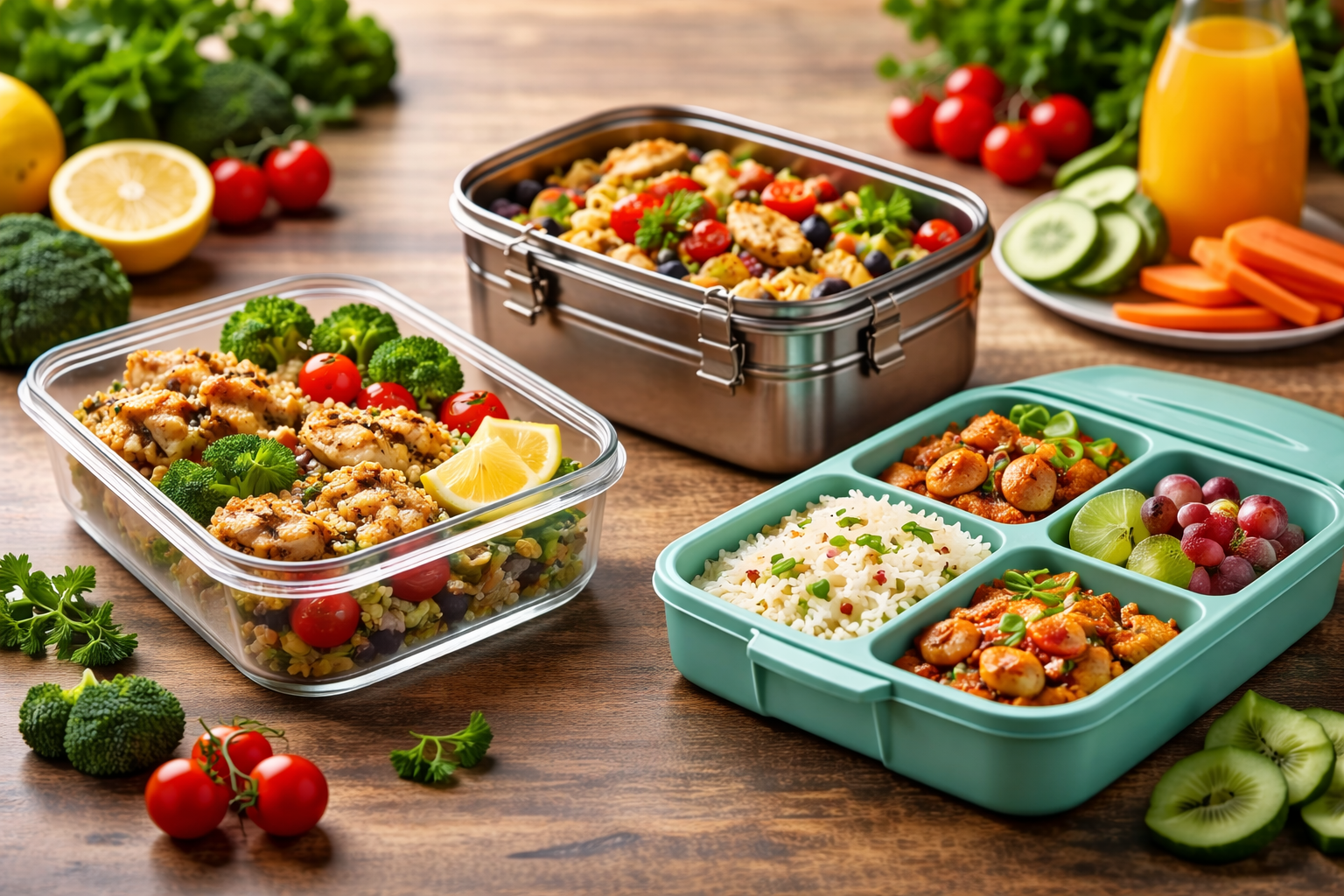 Glass vs steel vs food-grade plastic lunch box: Which is the safest?
