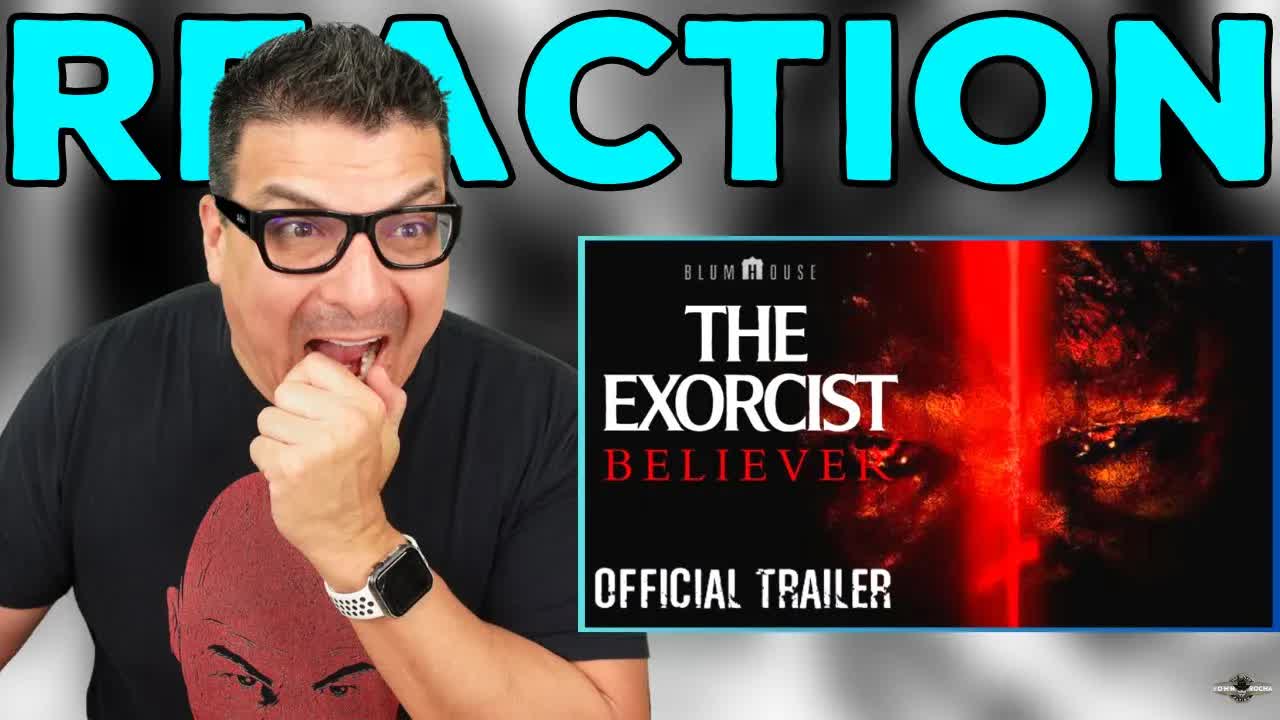 The Exorcist: Believer official trailer reaction | Blumhouse | Ellen ...