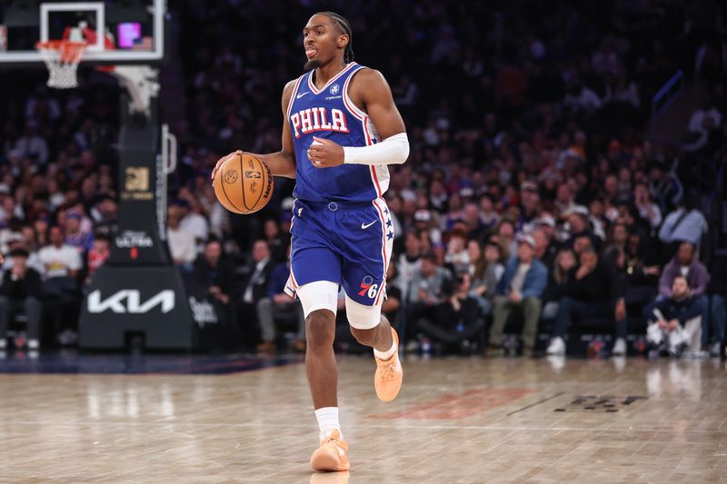 Surging Sixers hand Knicks their third straight loss