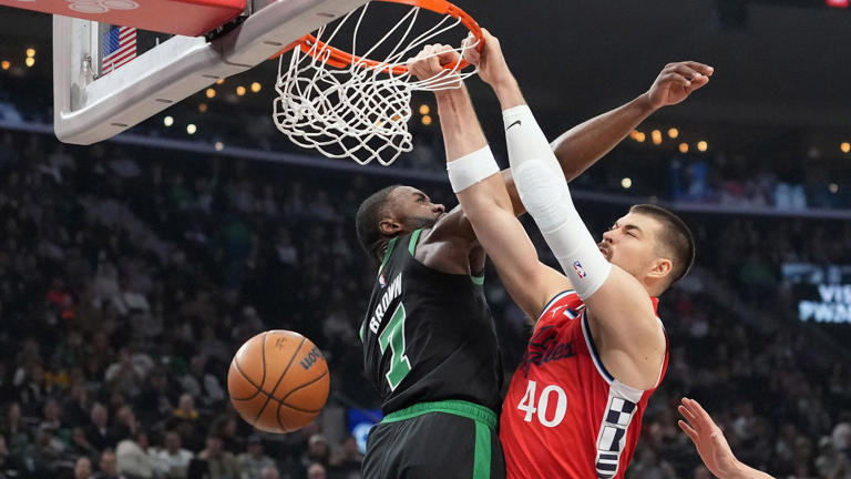 Celtics’ Jaylen Brown matches career-high with Player of the Month 50 ...