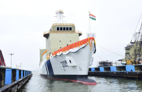Indian Coast Guard's first indigenously designed 'Samudra Pratap' to be ...