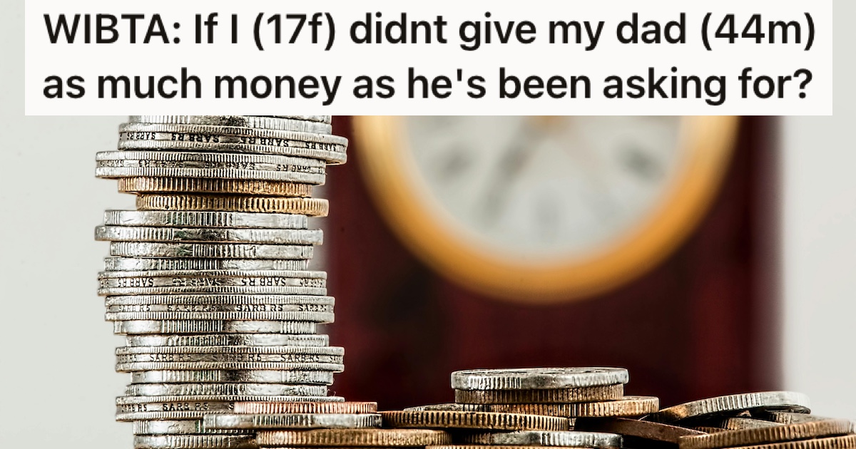 Seventeen-year-old girl moved in with her dad and got her first job ...