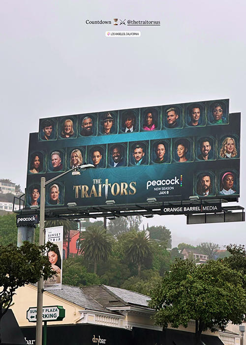 Maura Higgins shows off LA billboard ahead of The Traitors US debut
