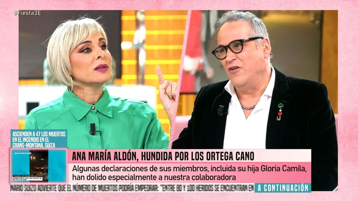 Ana María Aldón y Aurelio Manzano, a gritos en 'Fiesta': "¿Nadie va a ...