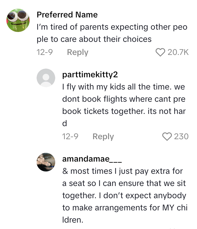 Traveler shares a story about a mom who got upset when someone wouldn’t ...