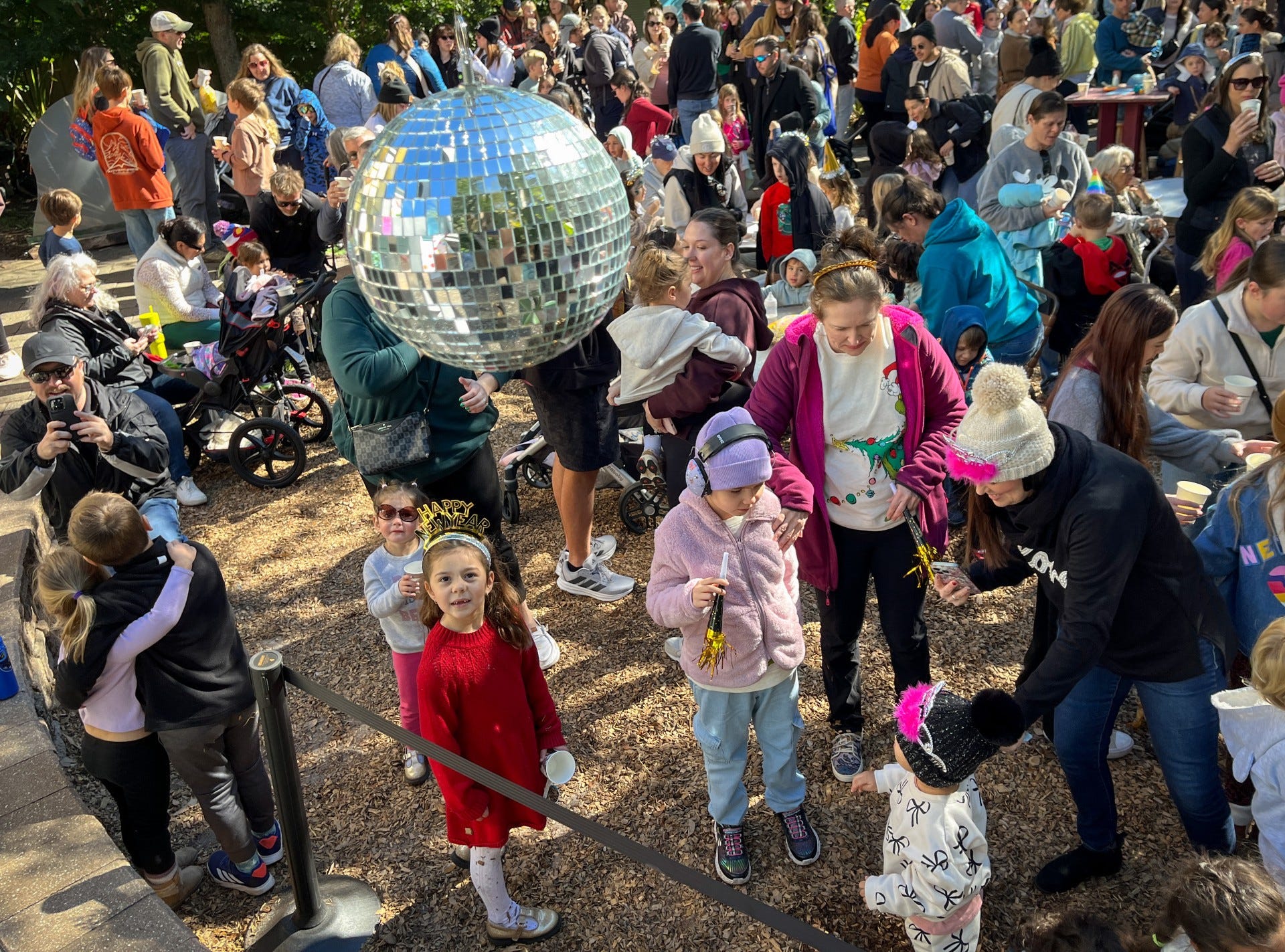 Brevard Zoo fans have a ball (drop) in festive photo of the week