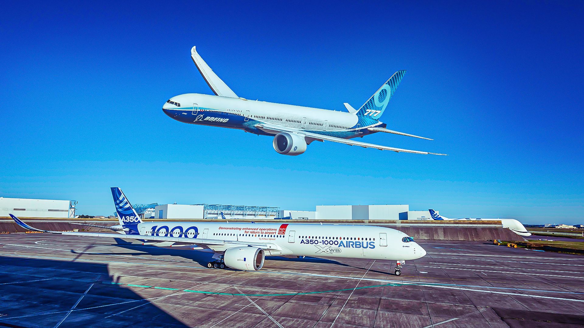 Boeing 777X vs. Airbus A350-1000: Which aircraft has more range?
