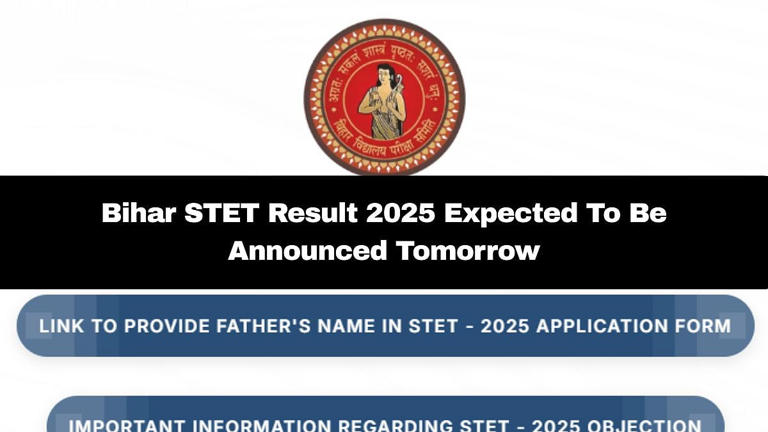 Bihar STET result 2025 to be announced tomorrow; here's how to download